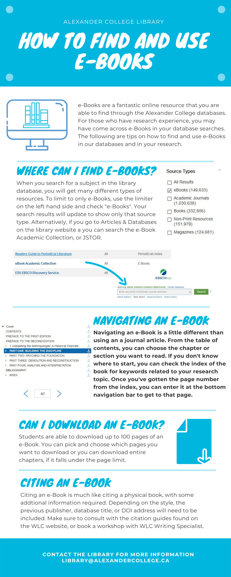Research Help - Alexander College